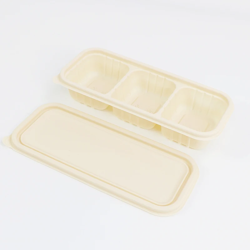 Alibaba.com: Biodegradable corn starch food container with compartment ...