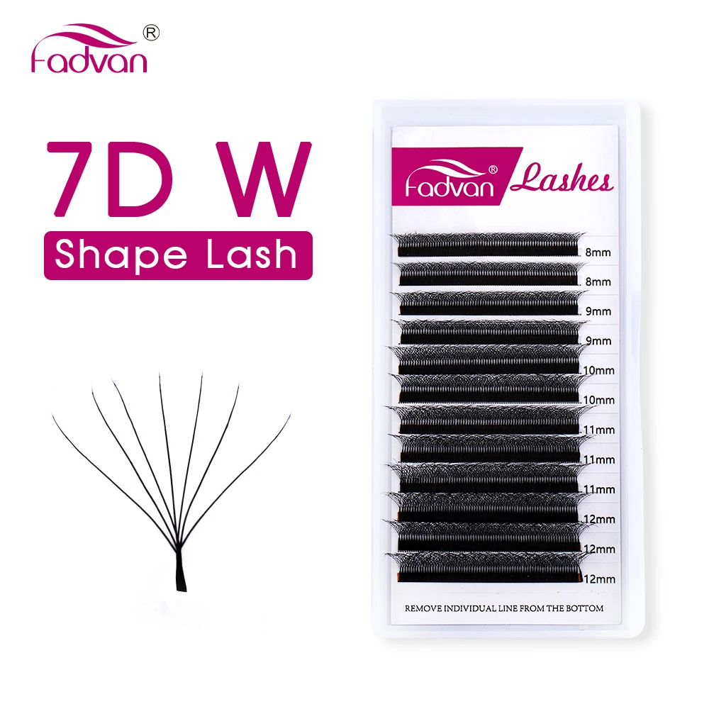 Fadvan 3d 4d 5d 6d W Y Shape Volume Eyelash Extension Individual False ...