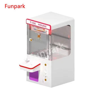 Newly Designed White Small Crane Gift Crane Mall Money Making Toy Claw ...