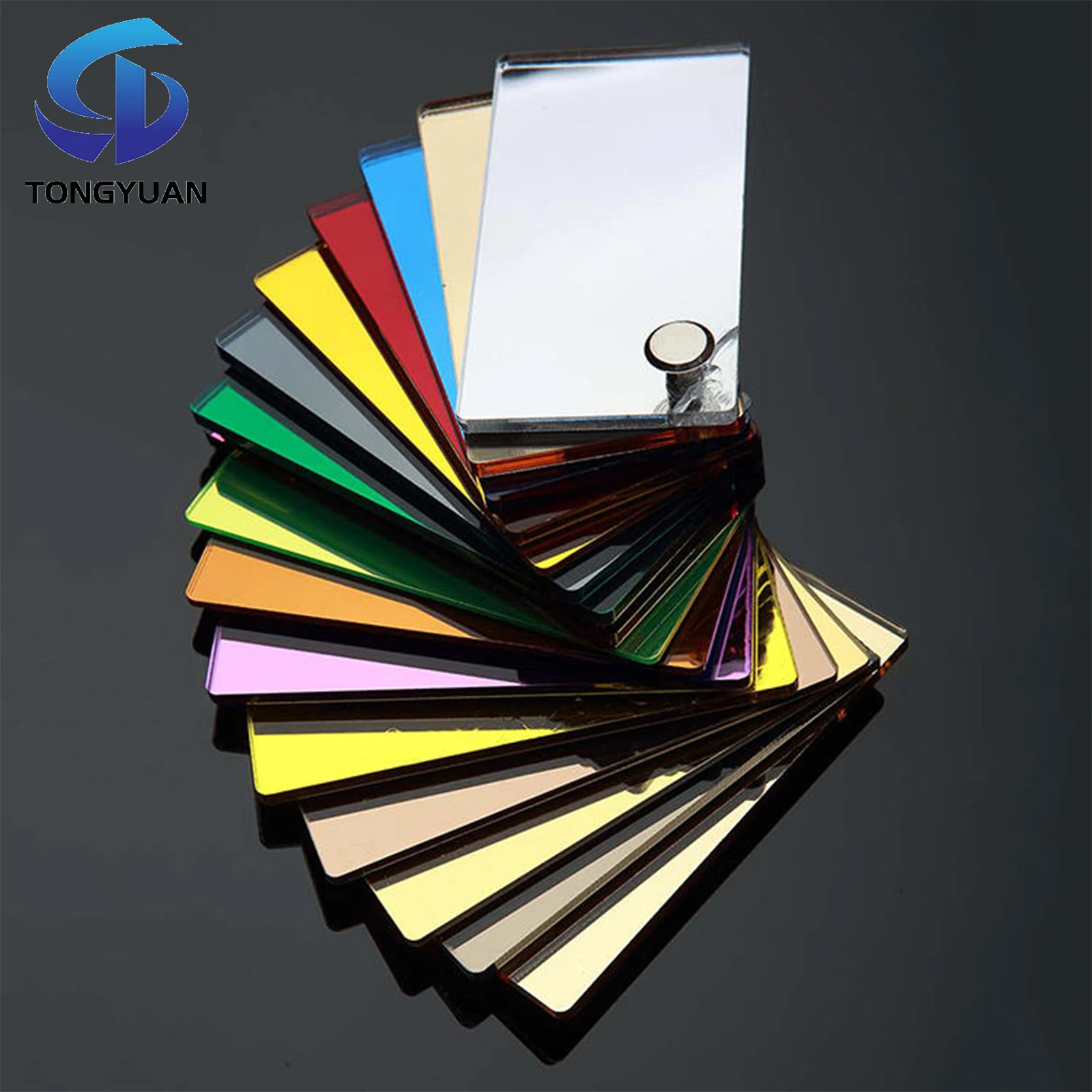 TONGYUAN Eco-Friendly Reflective Mirror Polycarbonate Sheet