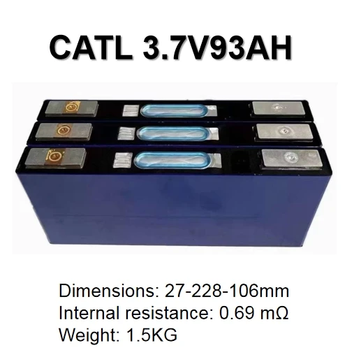CATL 93ah 3.7V NMC Battery - 3000 Cycle Life for EV & ESS