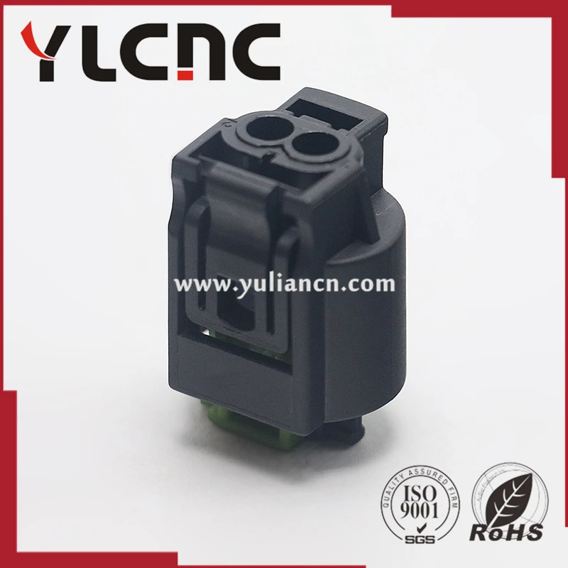 Female 2 Pin Wire Harness Connector 1718555-1| Alibaba.com