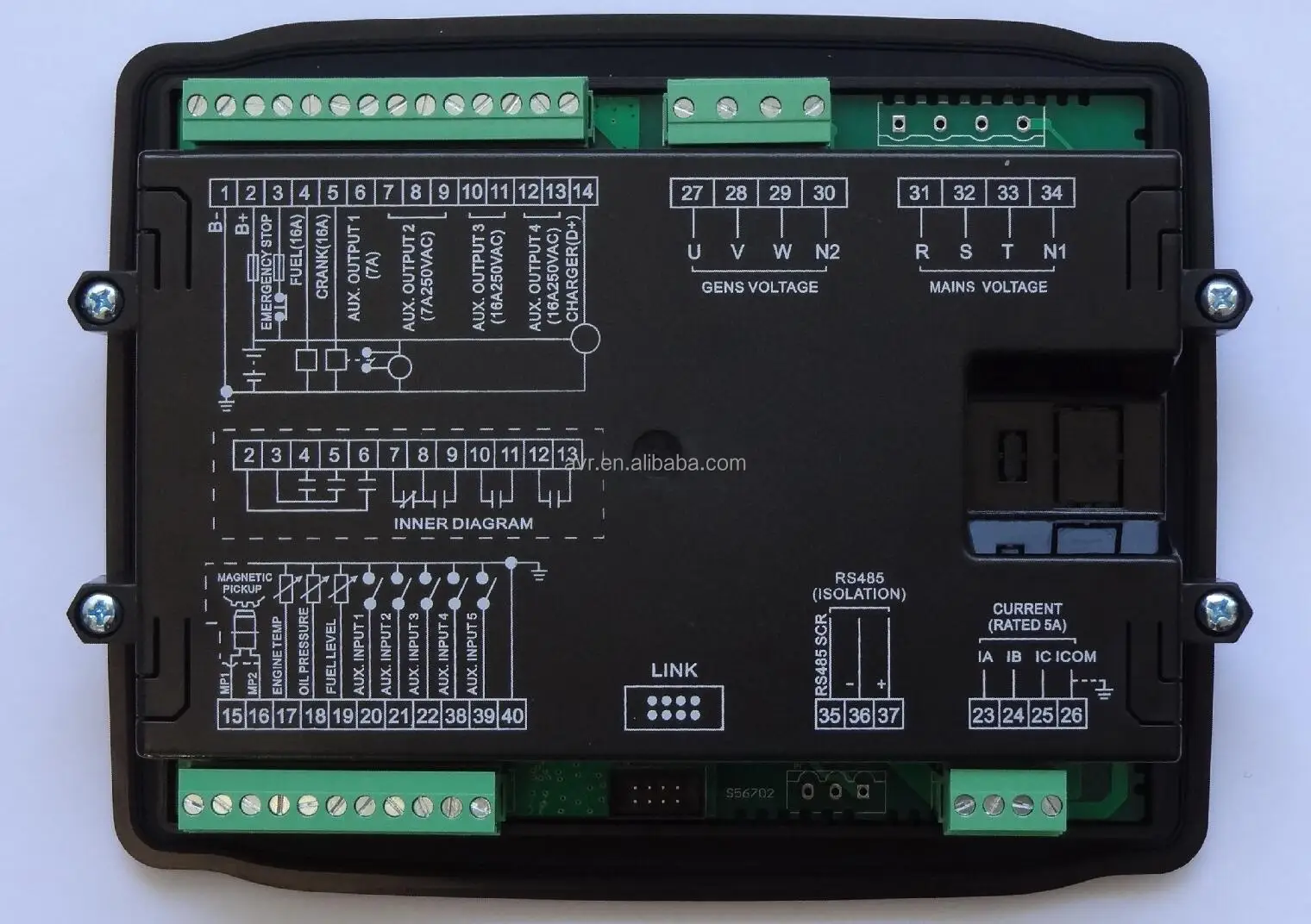 Reemplazo De Controladores De Smartgen Genset,Módulo De Control Rf6110u ...
