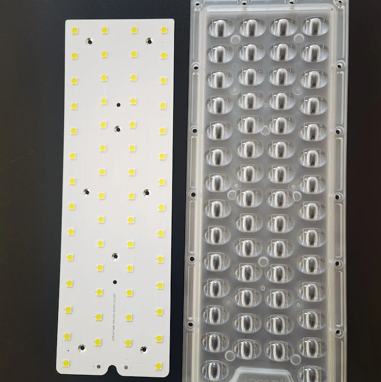 150W PH5050 SMD Led Light Module Optical Lens TYPE V for Street Lamp ...