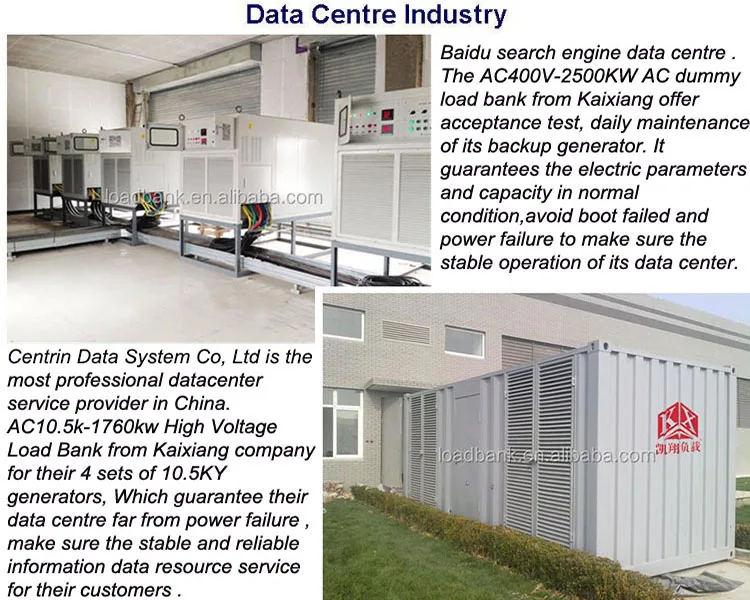 1800kw Ac Variable Resistive Load Bank For Generator Testing - Buy ...