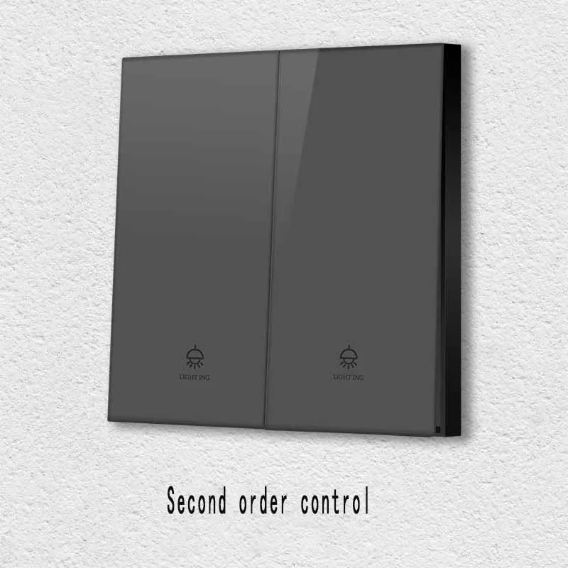 Home Electrical Tempered Wall Switch And Socket Glass Panel - Buy ...