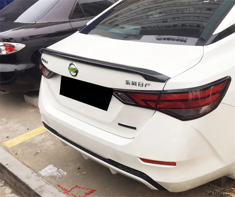 Para Nissan Sentra Spoiler 2020-2021 Nissan Sylphy Spoiler Estilo Largo ...