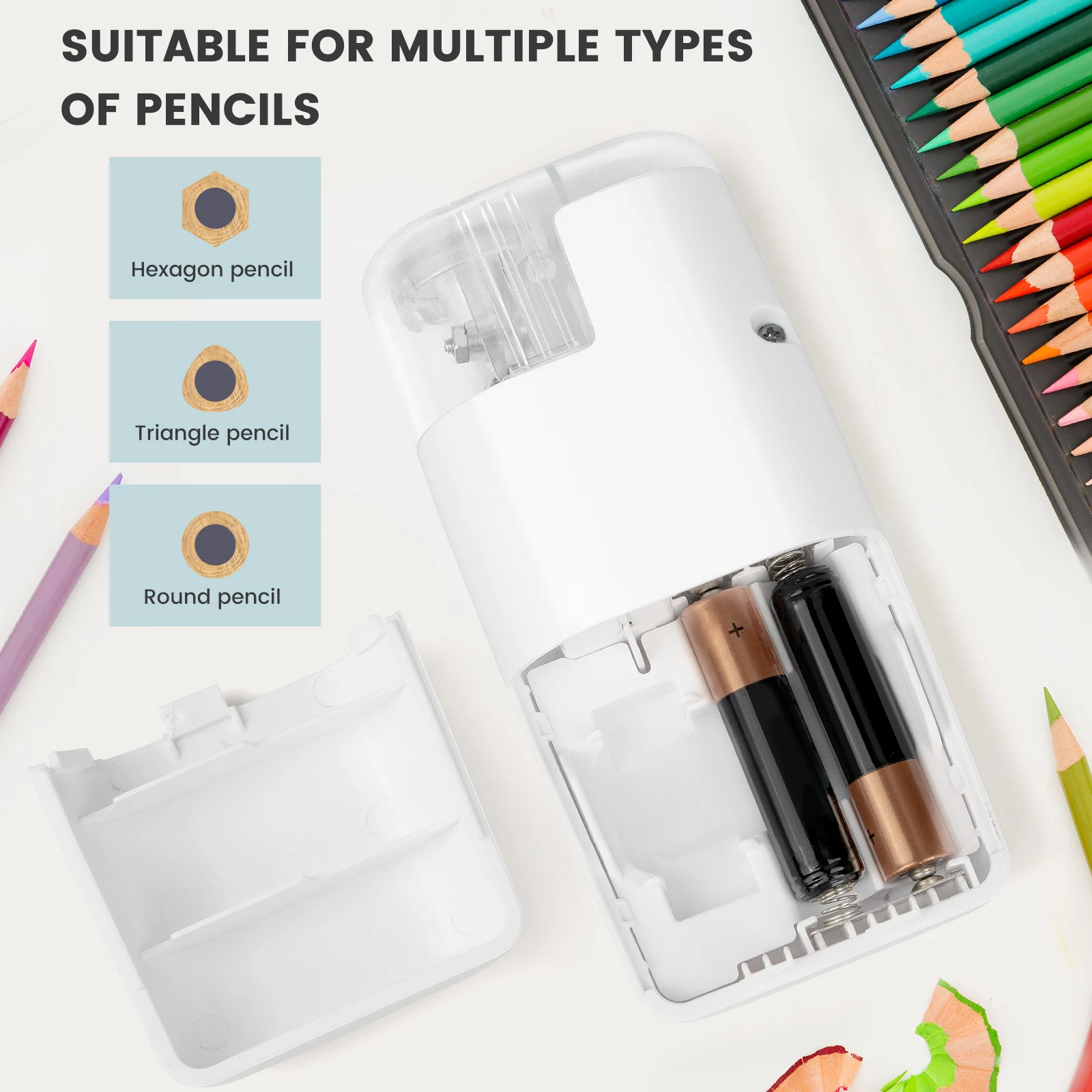 2024 Electric Pencil Sharpener - Efficient Office Supply