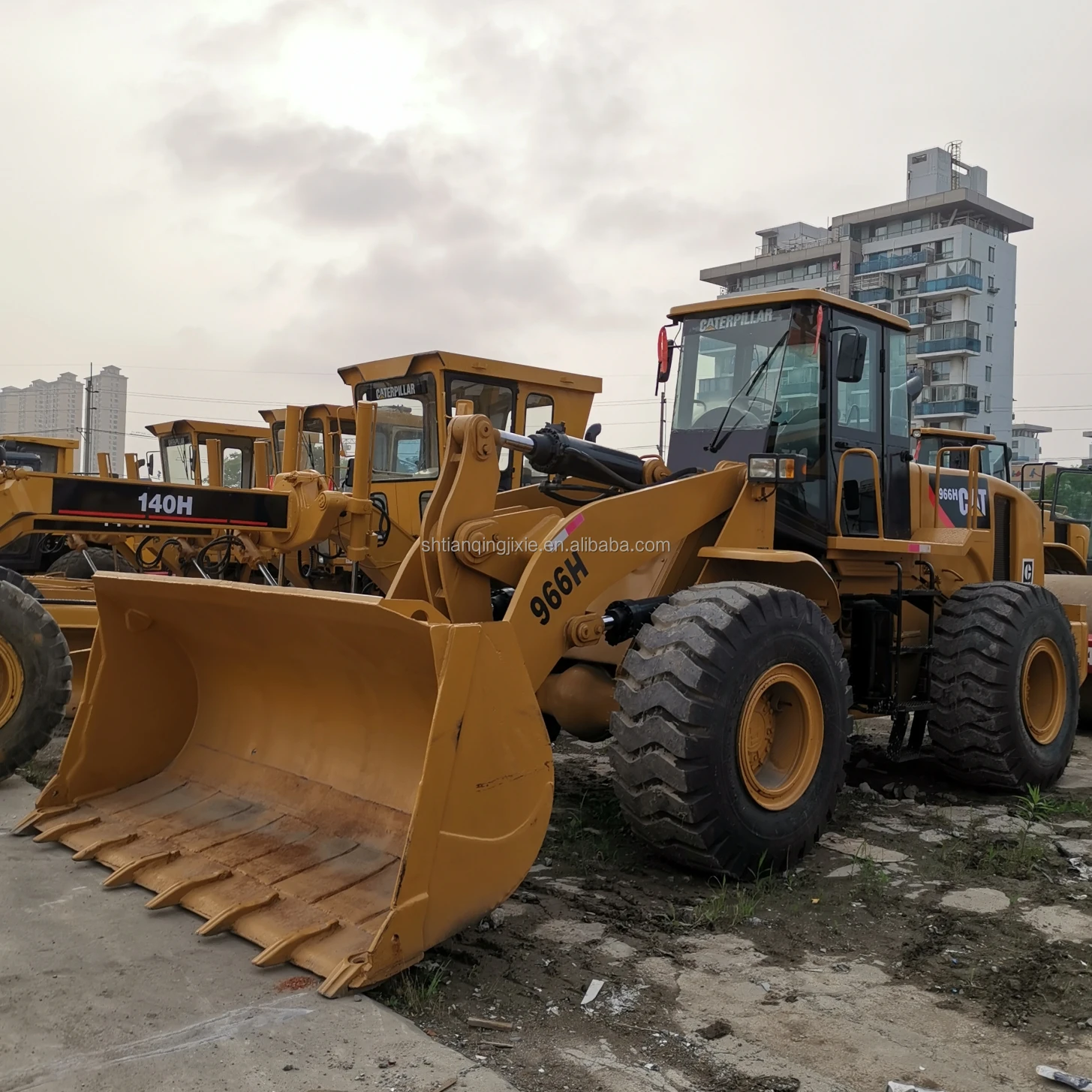 Used Cat 966h Wheel Loader Caterpillar Front Wheel Loader 950h 950 966h ...