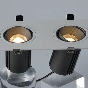 Luxury Indoor Led Square Recessed Downlight Commercial Ceiling Spot ...