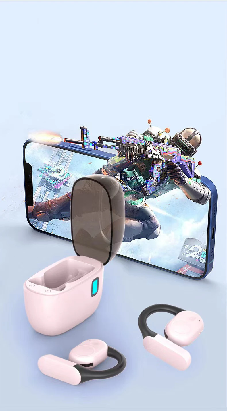 Power Display Wireless Earhook Earbuds Open Earphone Tws Ows Wireless ...