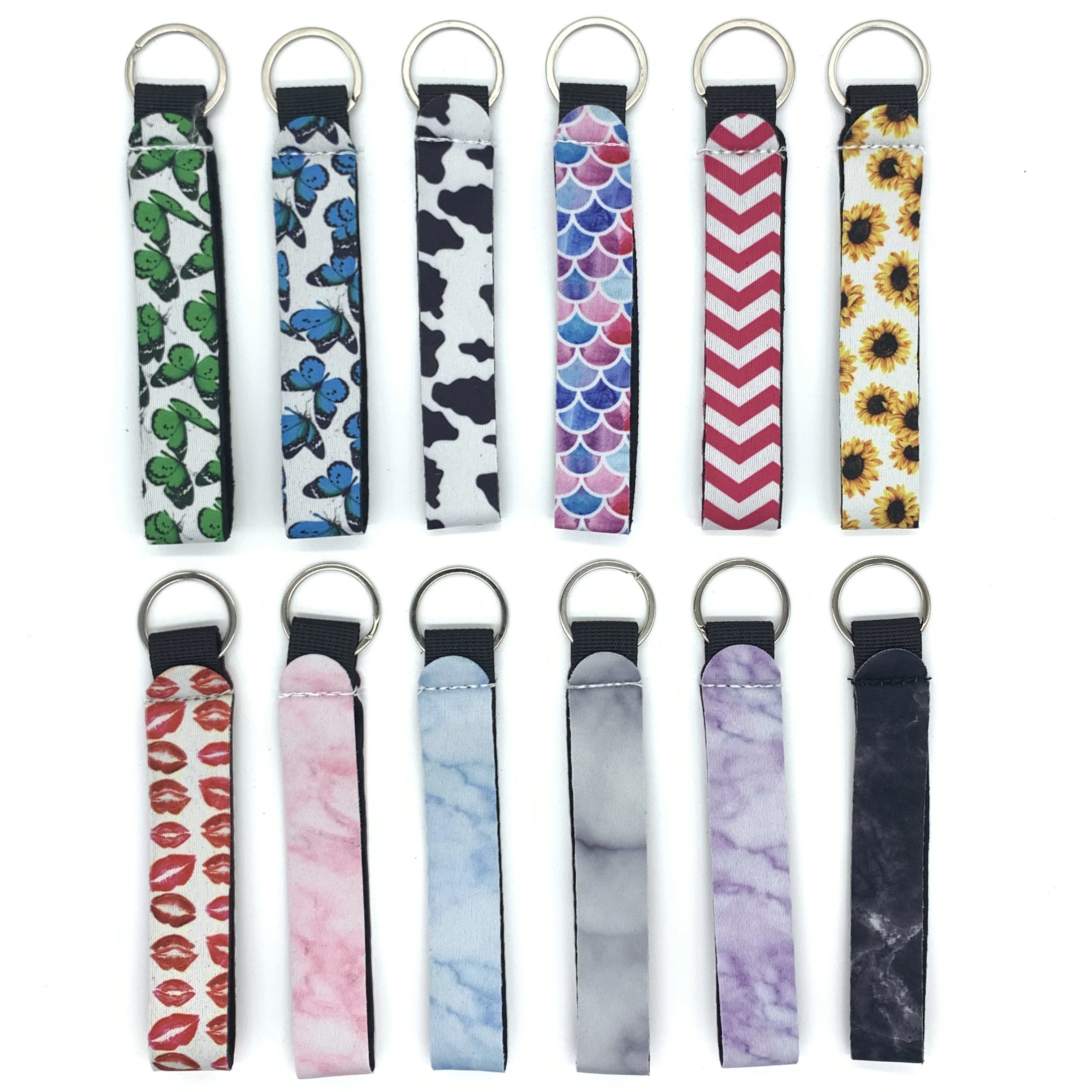 Self Key Chain Woman Alarm Set Safety Defense Keychain Shell Rhinestone ...