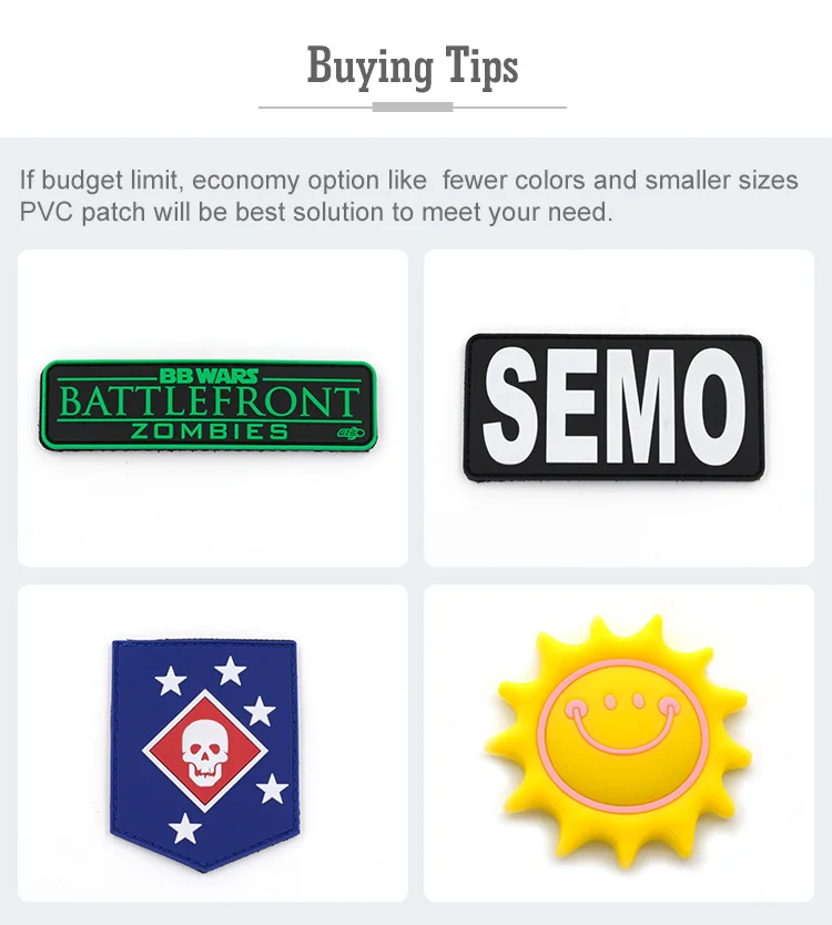 Shop High Quality Custom PVC Patches - Durable & Reflective