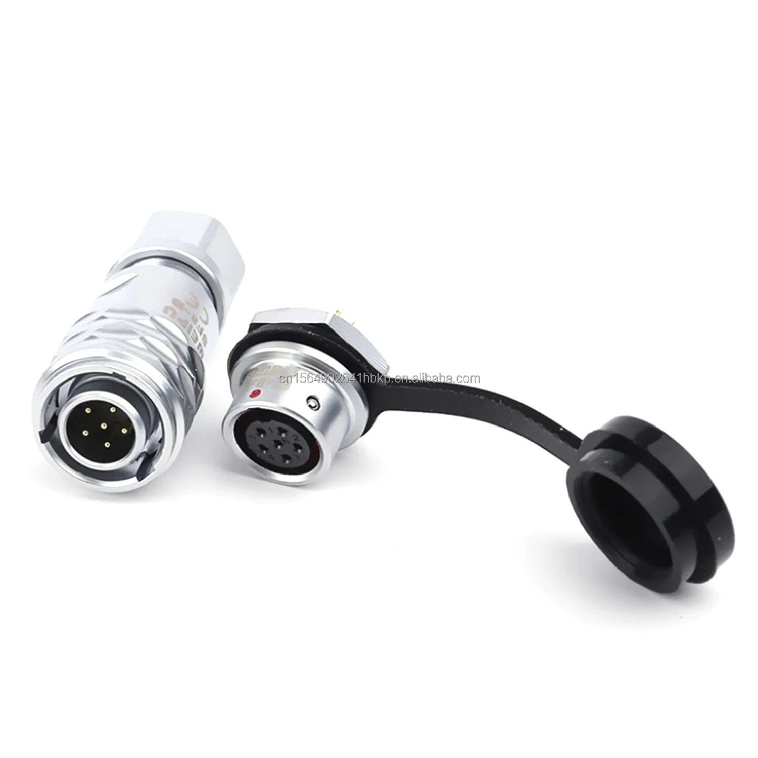 Weipu Ip67 Waterproof Aviation Plug Sf810b/p2 3 4 6 8and Sf812b/s2 3 4 ...