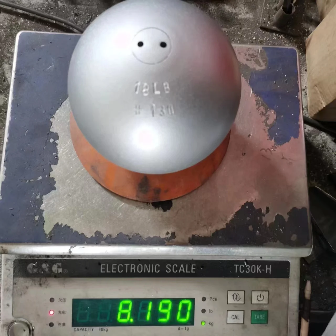 Track And Field Professional Throw Equipment Turned Iron Shot Put Ball ...