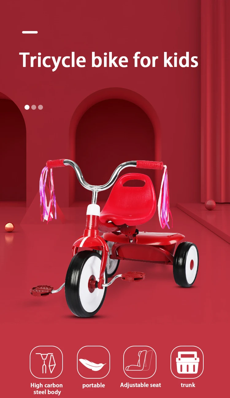 Customized Children's Three-wheeled Balance Bike Pedal Folding Tricycle ...