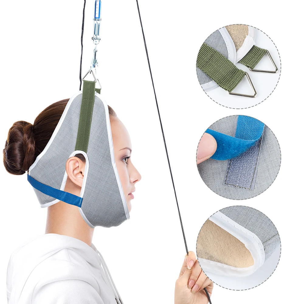 Adjustable Sling Neck Correction Stretcher - Cervical Traction Kit