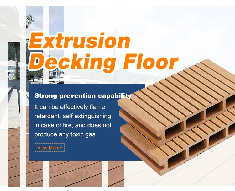 Waterproof Anti-uv Wpc Decking Outdoor Wpc Composite Boards Flooring ...