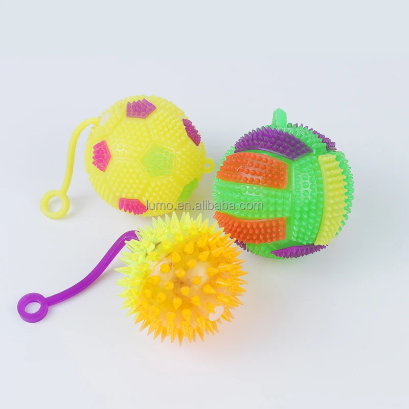 Squeaky Football Led Light Glowing Football Light-up Toys New Led Light ...