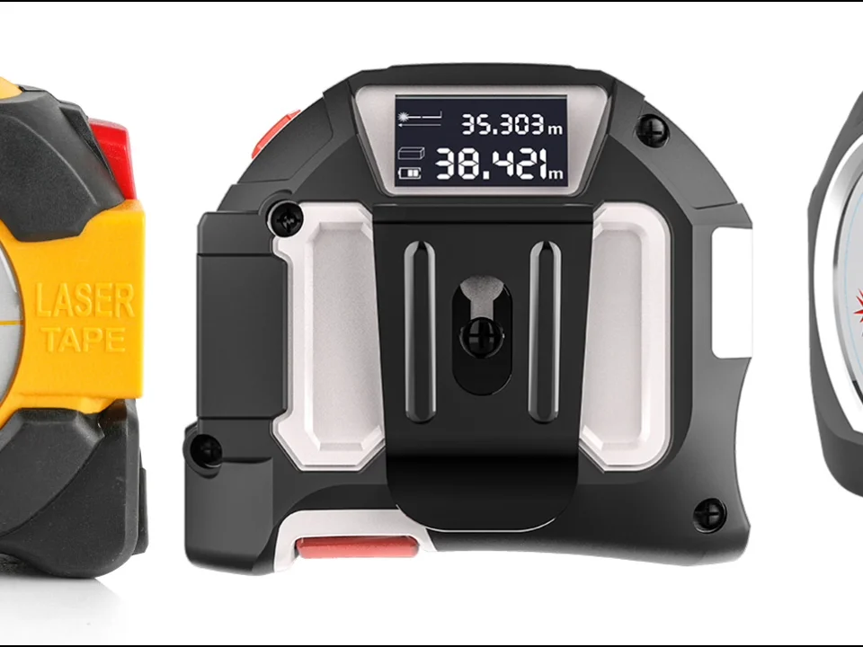 Bte Laser Inch Tape 40m Usb Digital Measurement Electric Tools Laser ...