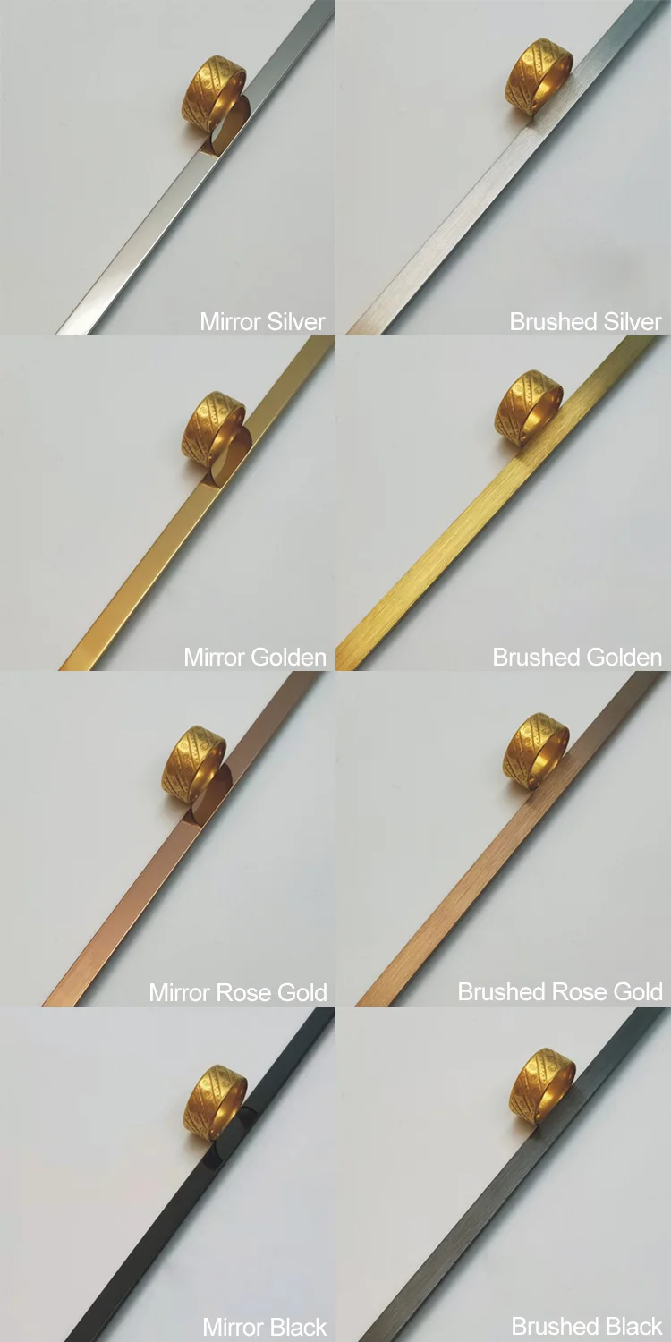 Foshan Factory Furniture Decorative Metal Edge Trim Strips - Buy Metal ...