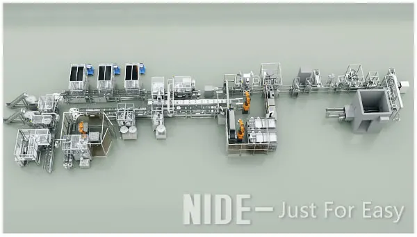 Automatic Washing Machine BLDC Motor Production Assembly Line - Fully ...
