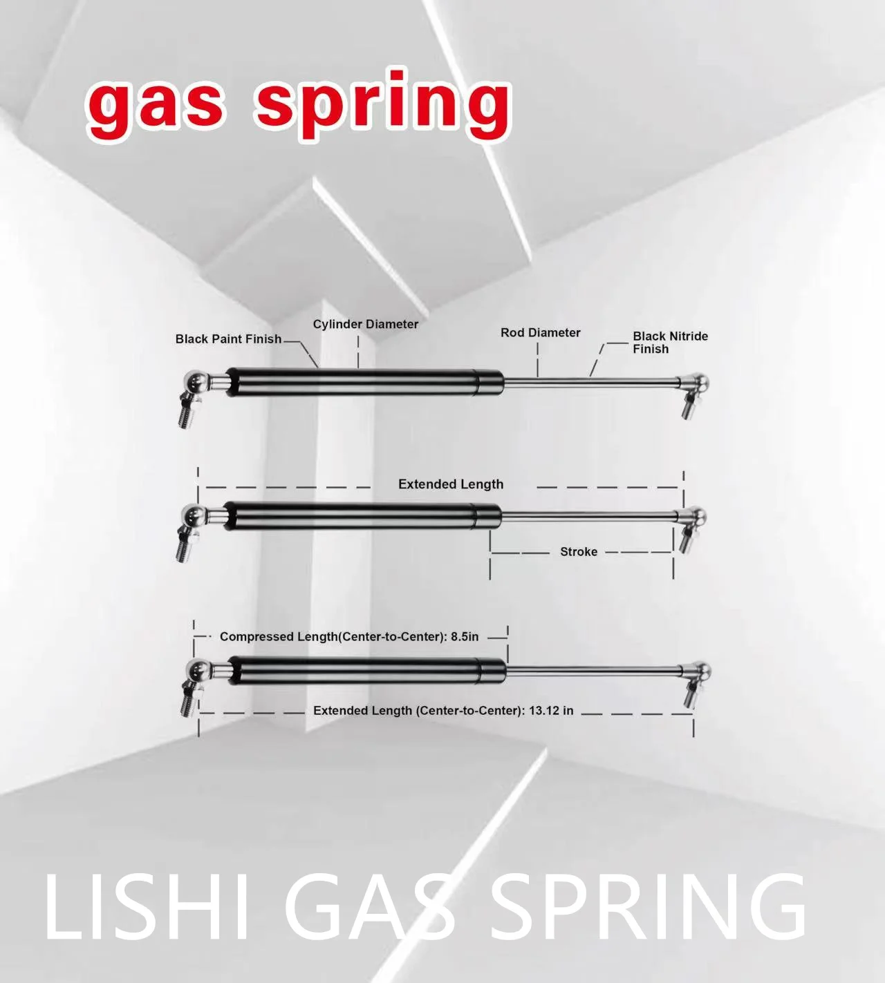 Rear Hatch Gate Liftgate Lift Supports Struts Shocks Gas Springs For ...