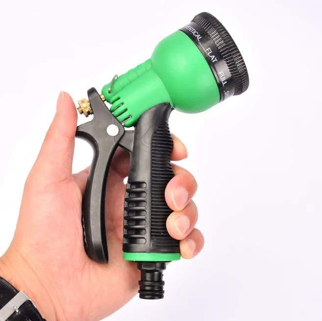 8 Patterns Spray Nozzle Water Hose Gun Multi Function Adjustable Soft ...