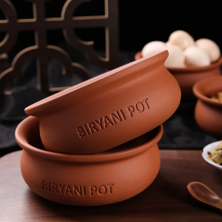 Classic Indian Biryani Terracotta Pot | Eco-Friendly Clay Cooking Pot ...