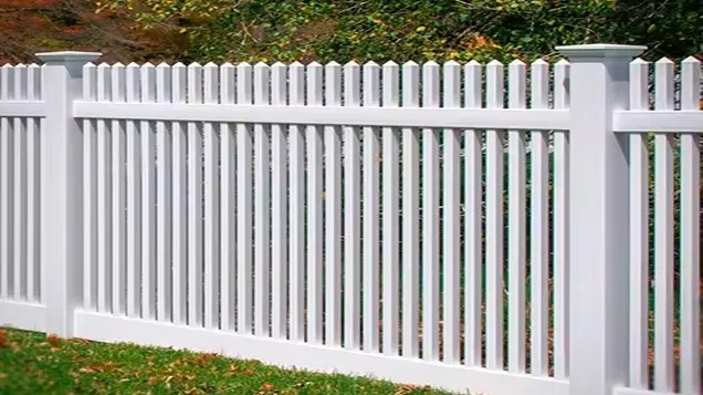 Pvc Fence Railing Vinyl Picket Fence Used For Garden Easy To Assemble ...