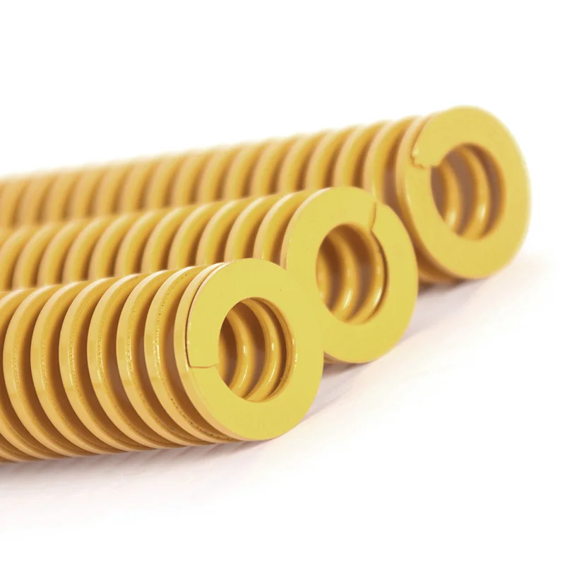 Custom precision alloy steel compression flat wire mold yellow die ...