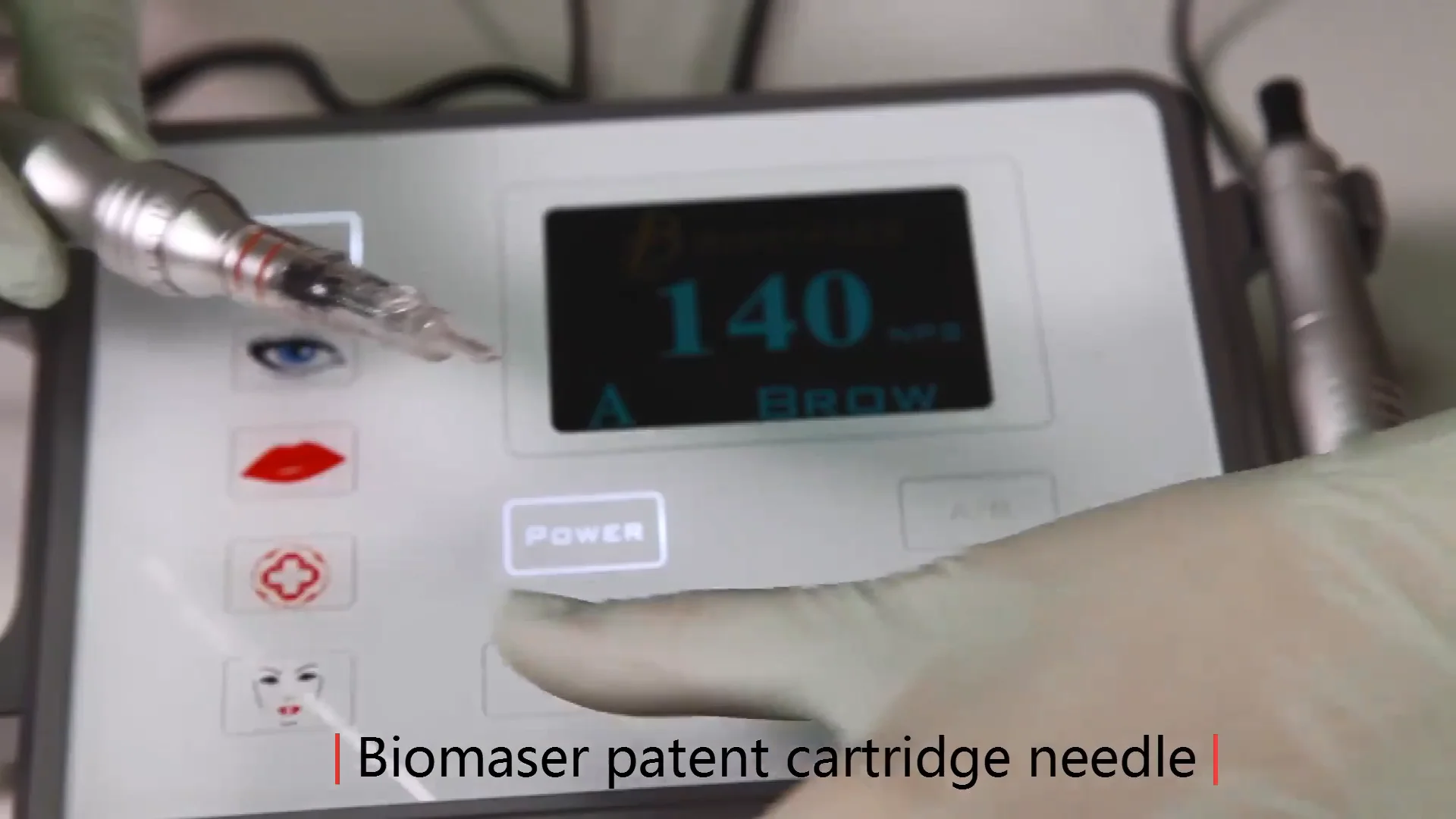 Biomaser P1 Permanent Makeup Tattoo Machines Device Kit Include Digital ...