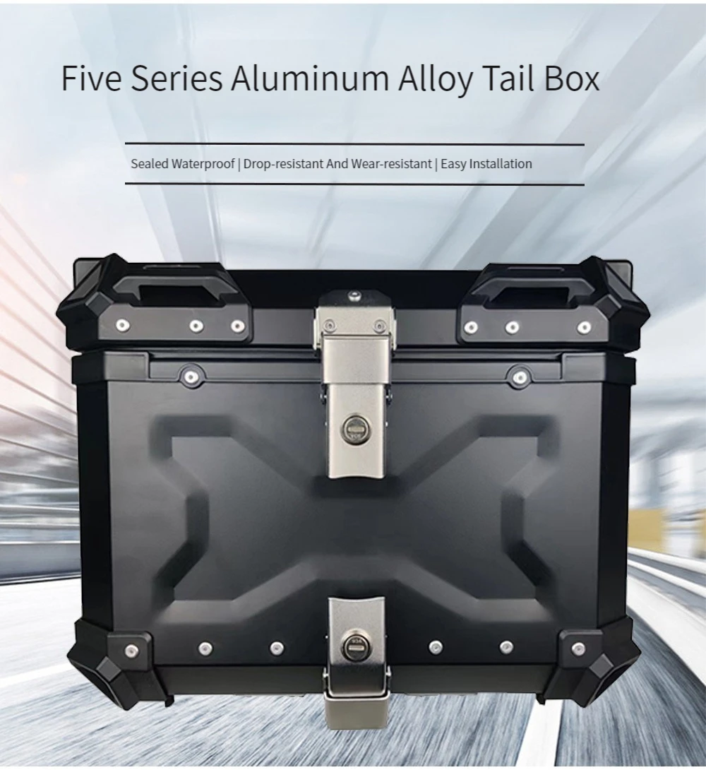 Motorcycle Side Box And Top Box Wholesale And Retail High Quality 28l/36l/45l/55l/65laluminum ...