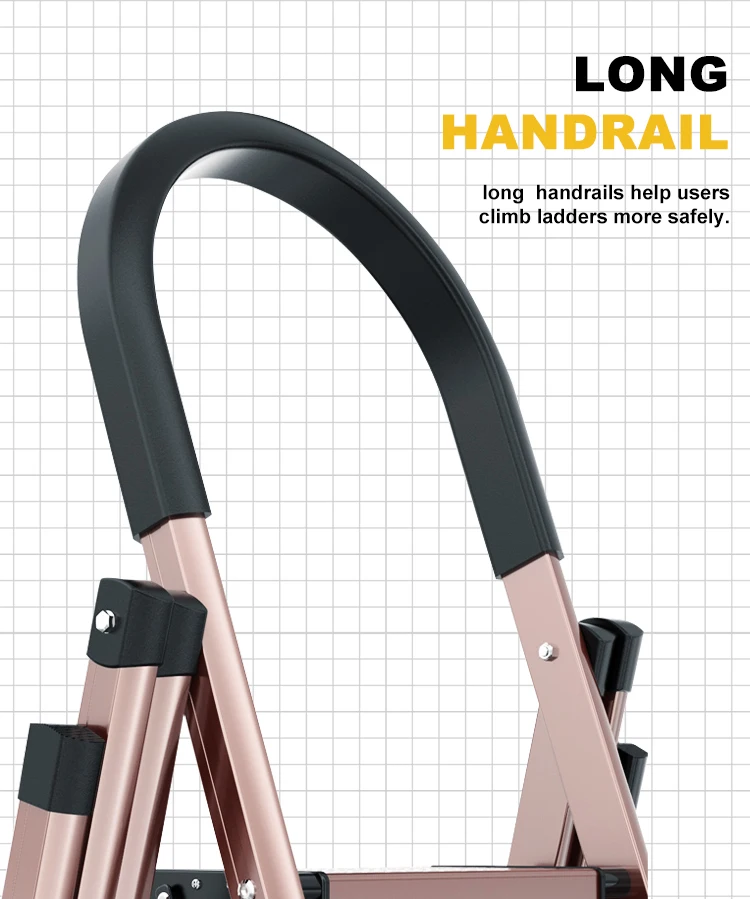 High Quality Aluminium Foldable Step Ladder Hang Out Series Ladder ...