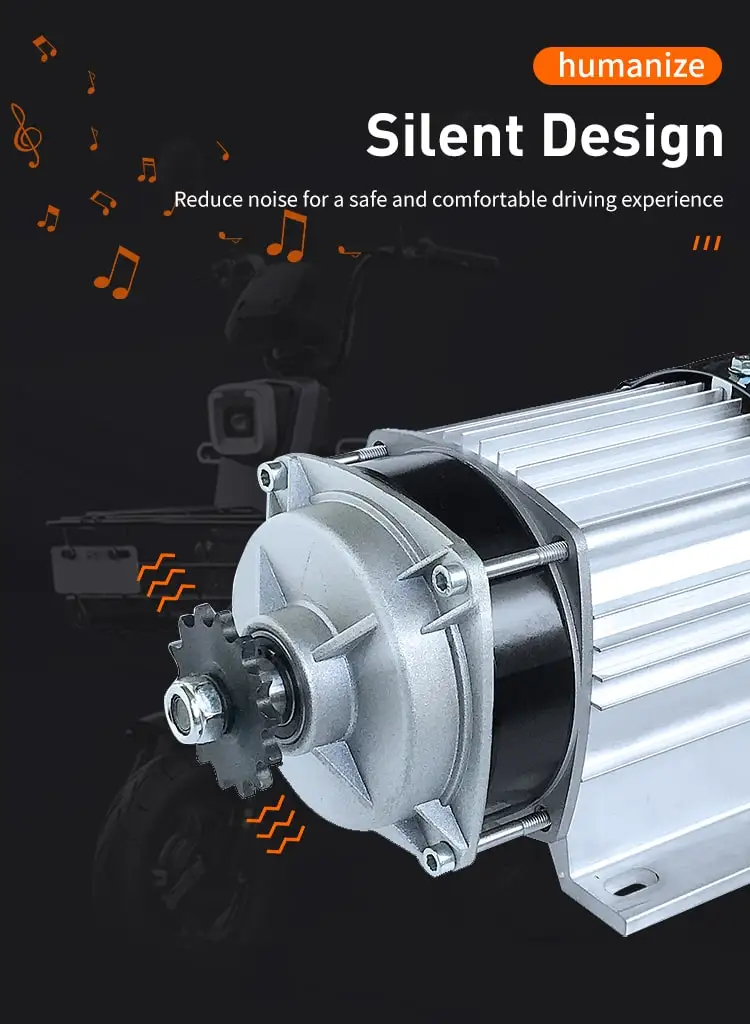 Wholesale 48V 800W E Trike Rickshaw BLDC Motor - Efficient & Quiet