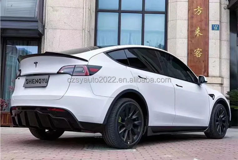 Body Kit Include Front Lip Side Skirts For Tesla Model Y Upgrade To ...