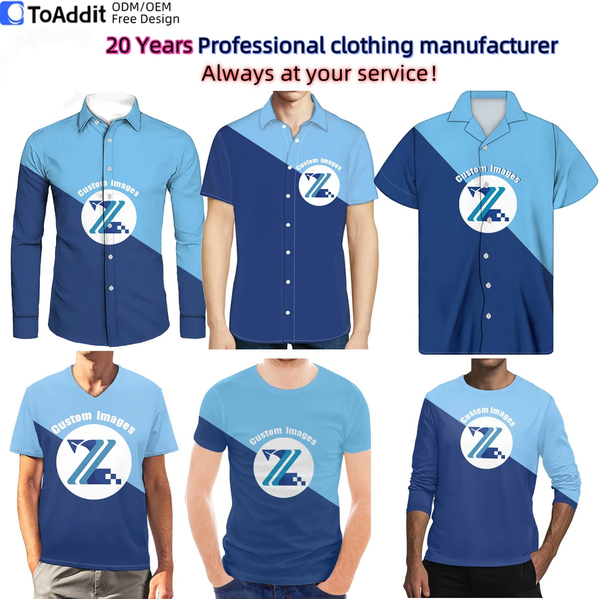 2025 New Arrival Tonga Polo Shirt Blue Color With Traditional Patterns ...