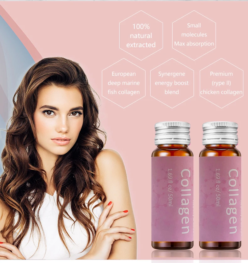 Custom Bulk Liquid Collagen Drink For Beauty Vitamins Collagen Liquid ...