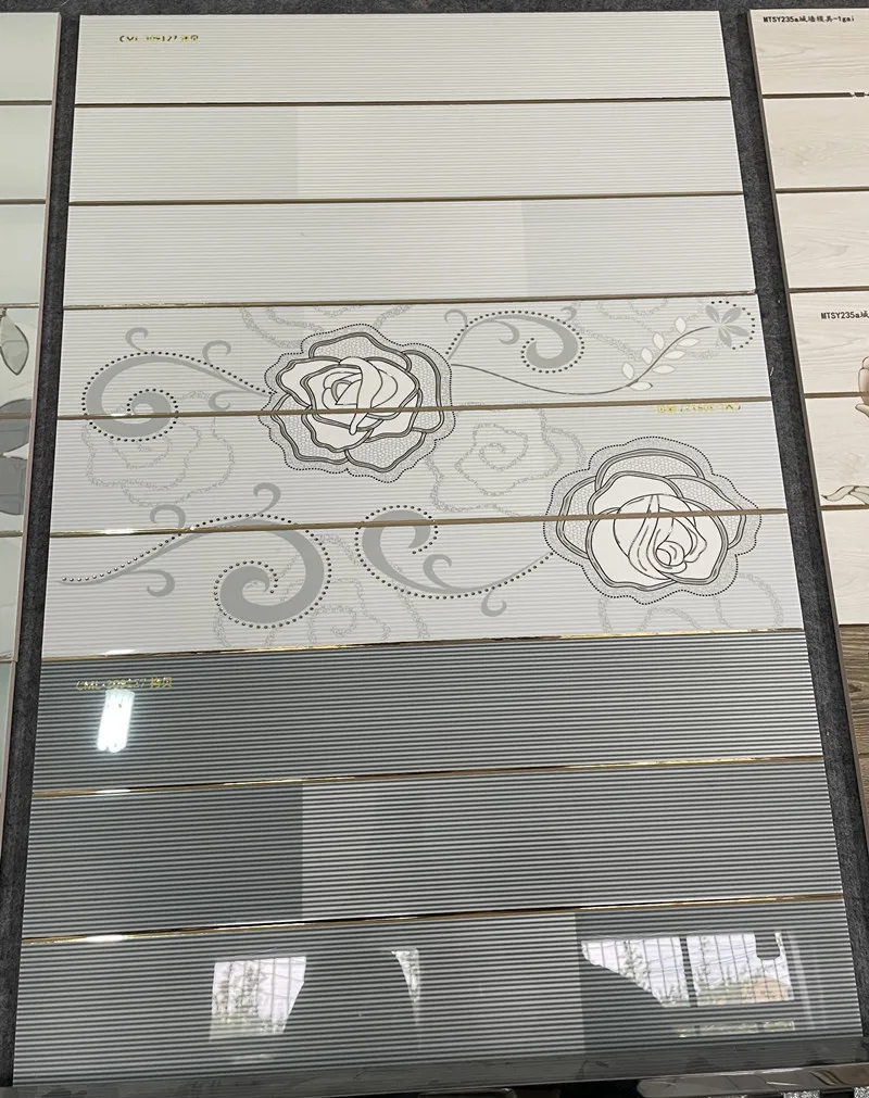 3d Wall And Floor Tiles Interior Glazed Ceramic Tiles Colorful Golden ...