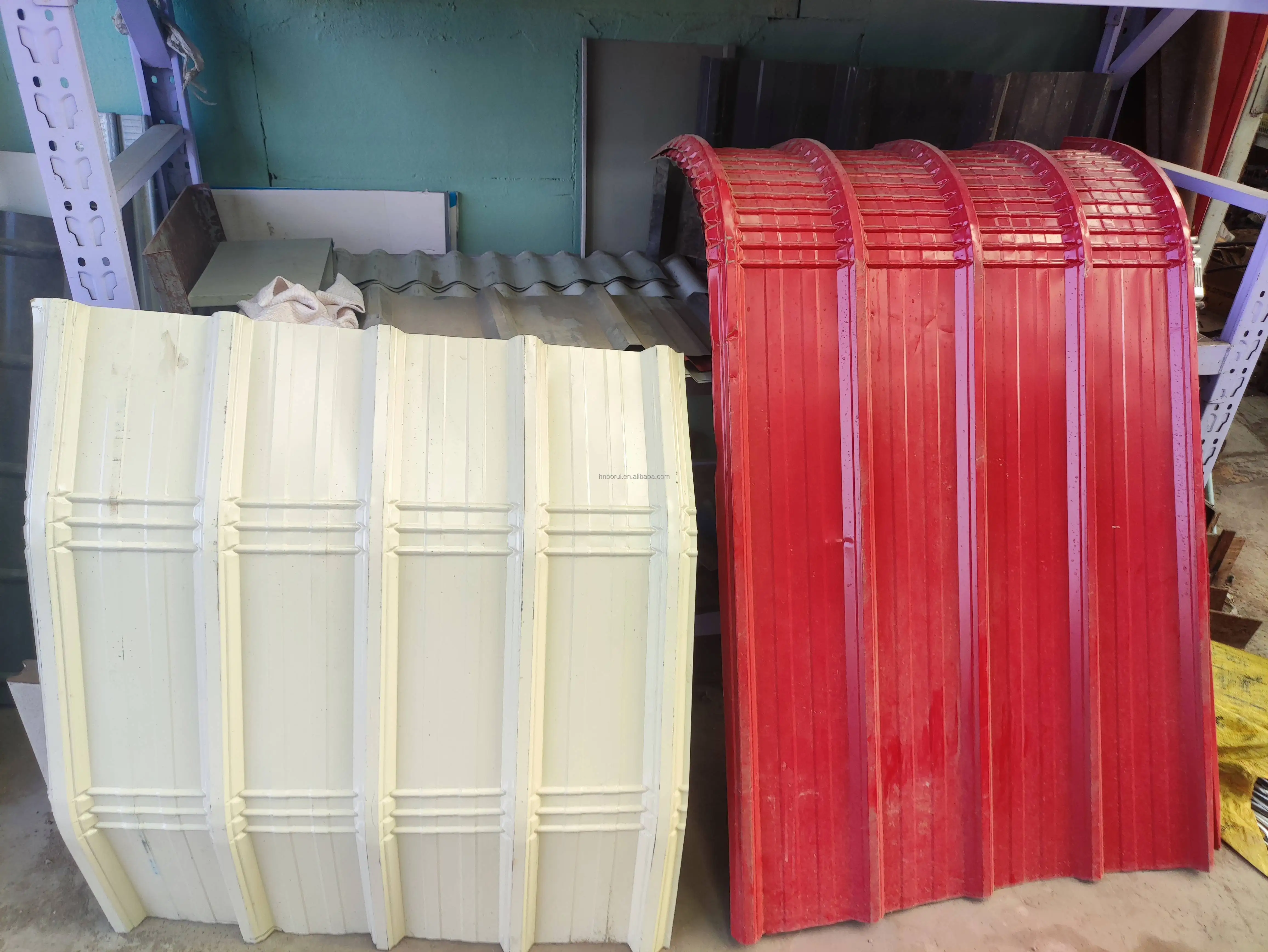 Automatic Metal Roofing Sheet Crimping Hydraulic Curving Machine ...