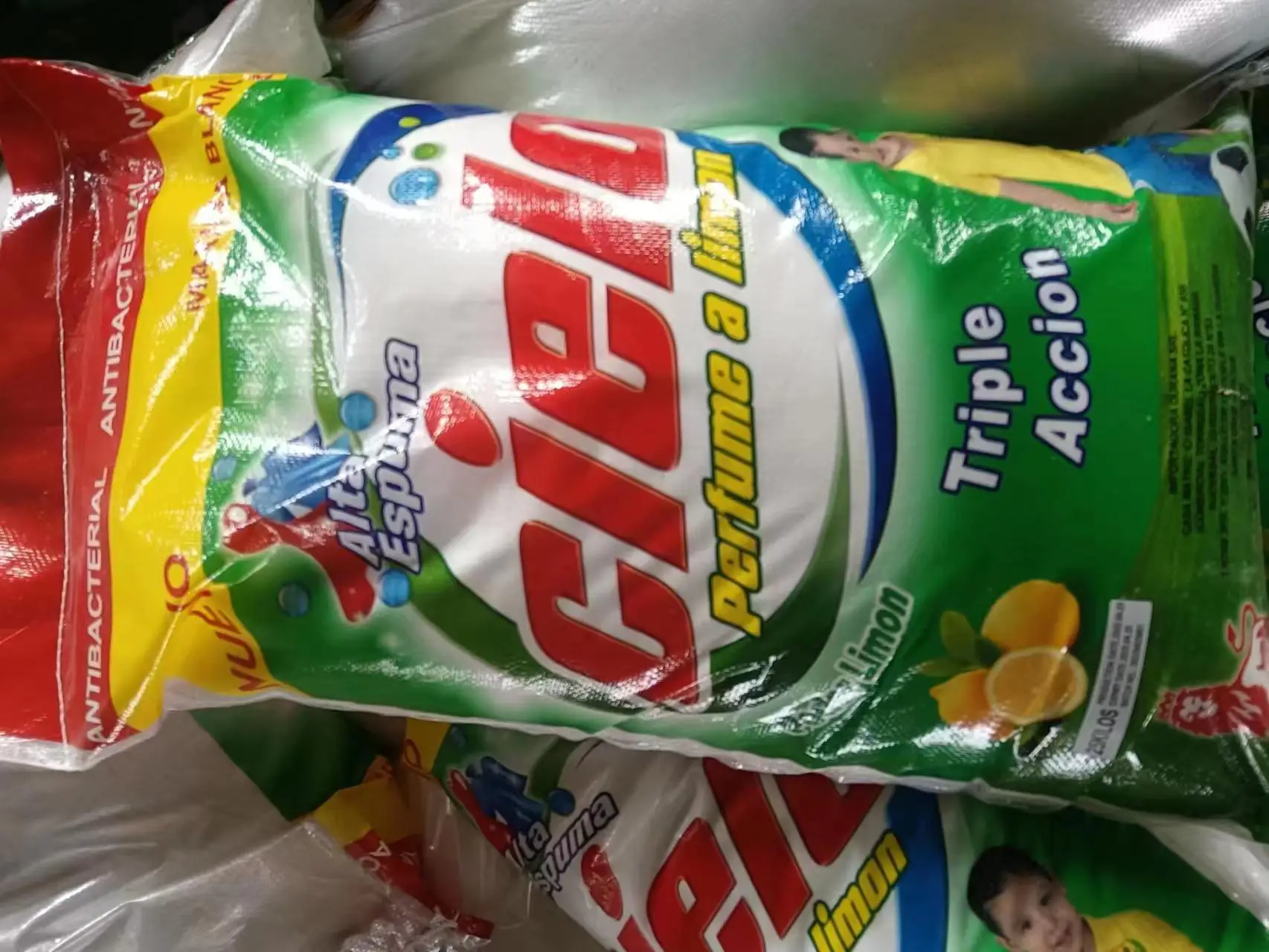 Cielo Detergent Powder 25kilo - Buy 10.5usd Per 25kilo Bag,High Foam ...