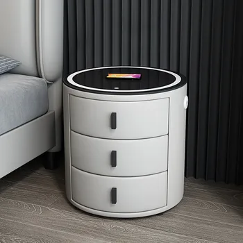 Smart Furniture Bedside Table Minimalist Rechargeable Multi-functional ...