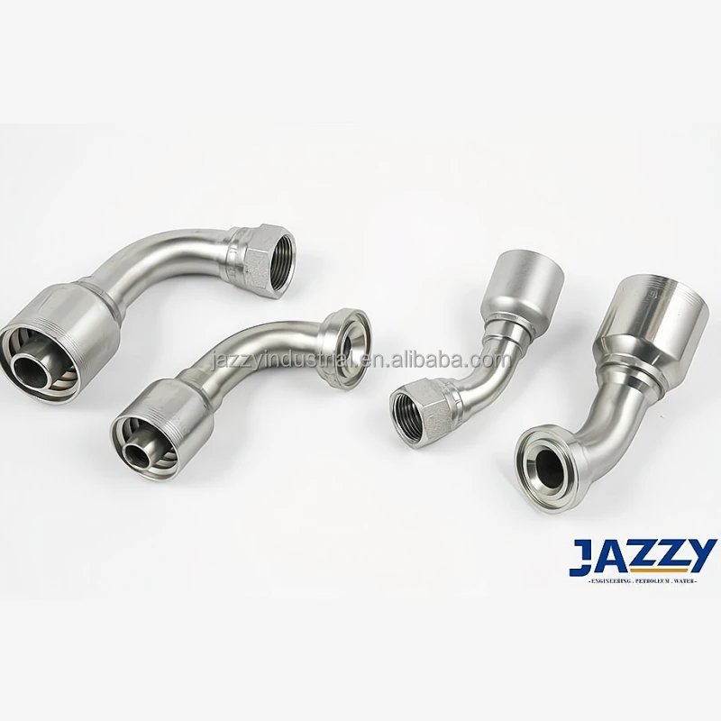 JAZZY Interlocking Ferrule BSP BSPT JIC ORFS Stainless Steel Hydraulic ...