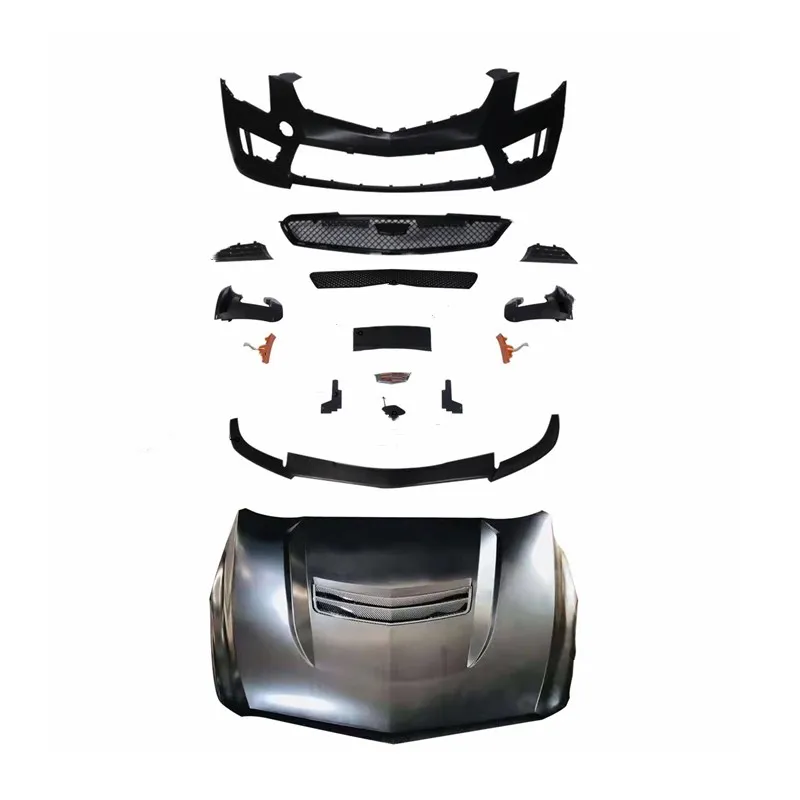 Body Kits Front Bumper Assy For Cadillac Ats 2014-2020 The Second ...