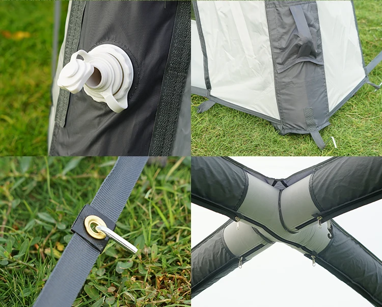 NEOKUDO Inflatable Tent Outdoor Camping air Tube Tent Waterproof Index ...