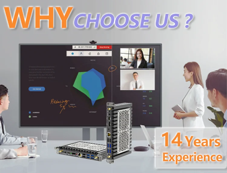 Whiteboard Education Conference Inserted Pc Dual-fan All Aluminum Intel ...