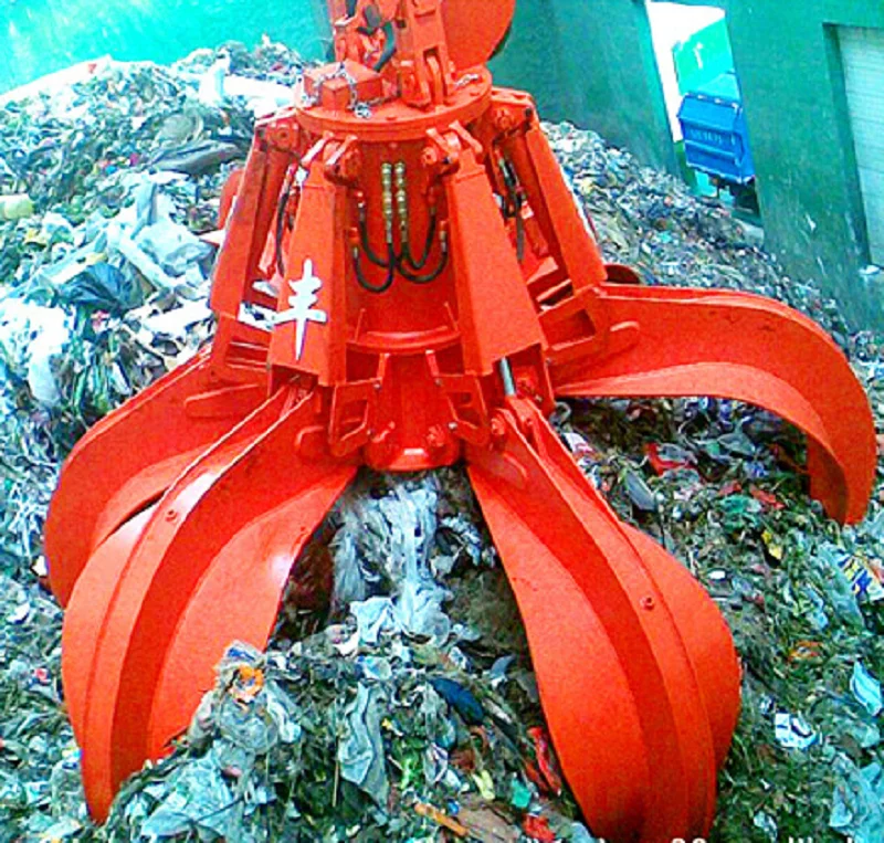 Four Rope Bucket Grab Hydraulic Cylinder Grab for Crane or Excavator ...