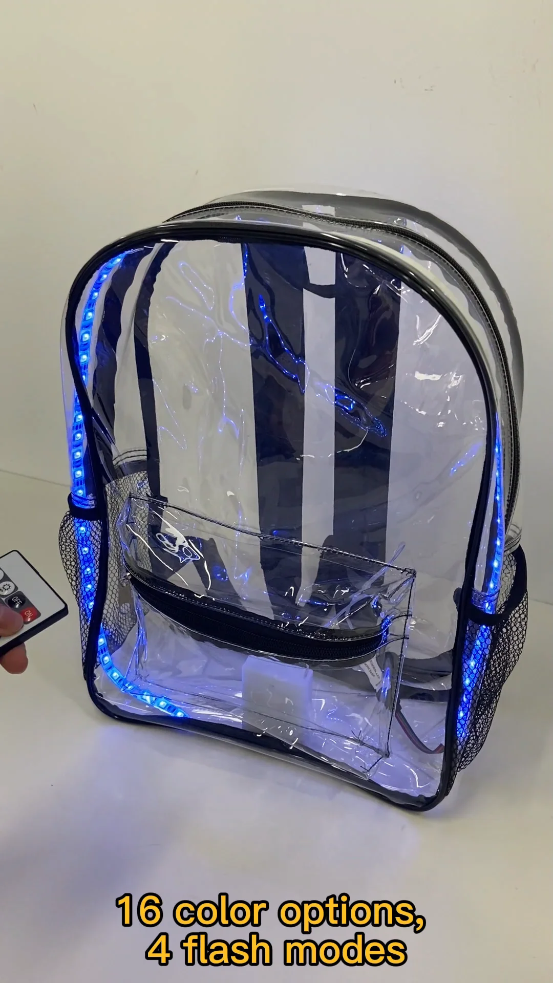 New Design Girls Shiny Backpack Kids Twinkling School Bag Party Clear ...