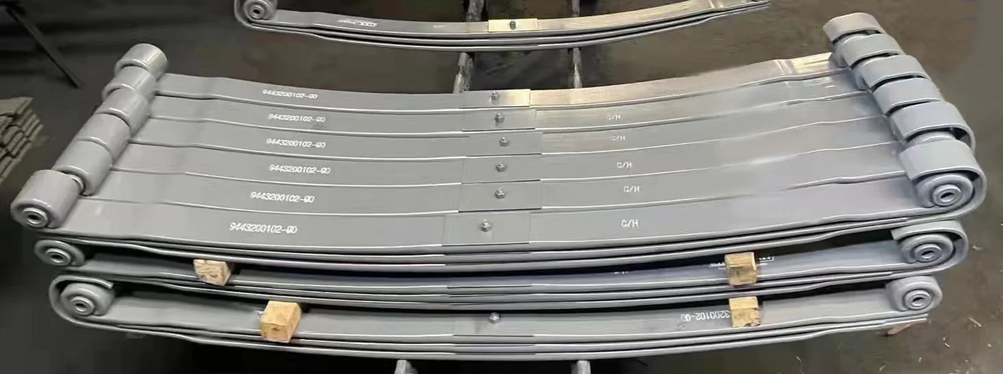 Trailer Leaf Spring Assembly Suspension Parts Double-eye Mercedes ...