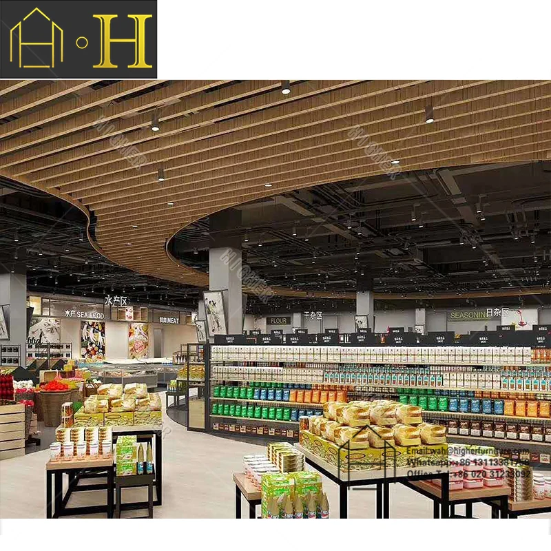 Modern Retail Shelving - Customized Display Solutions